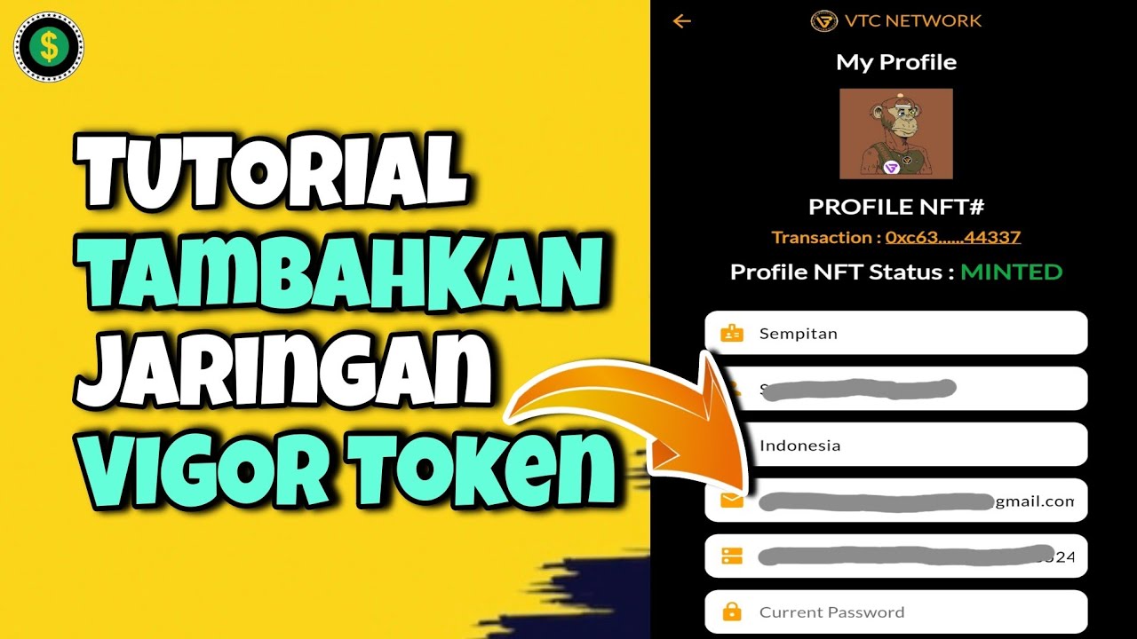 TUTORIAL TAMBAHKAN JARINGAN VIGOR TOKEN || METAMASK - VT NETWORK - YouTube