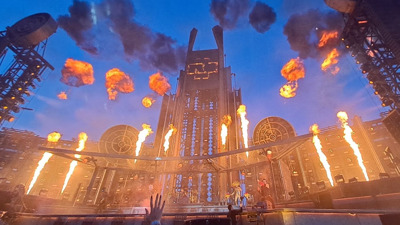 Rammstein Tour 2024 "Du riechst so gut" Dresden Rinne Open Air - YouTube