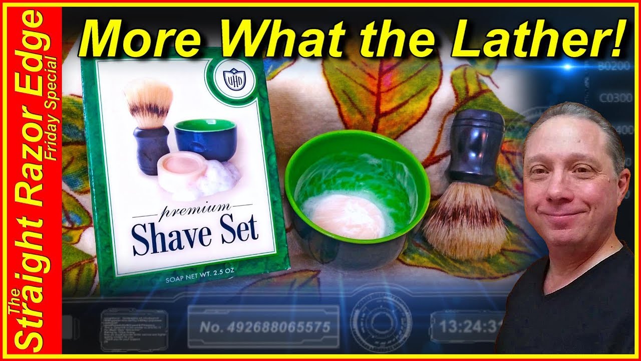 How to Start Straight Razor Shaving, How to Make a Good Lather! - YouTube
