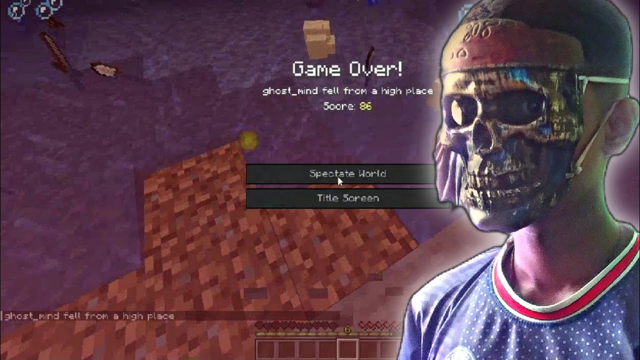 I Died In Minecraft Hardcore World | Minecraft Hardcore Death Theory ...