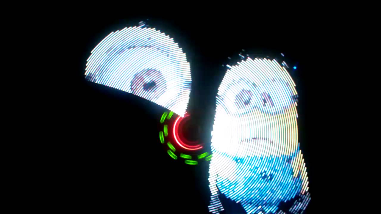 Rotating RGB LED display GIF animation image, LED xoay - YouTube