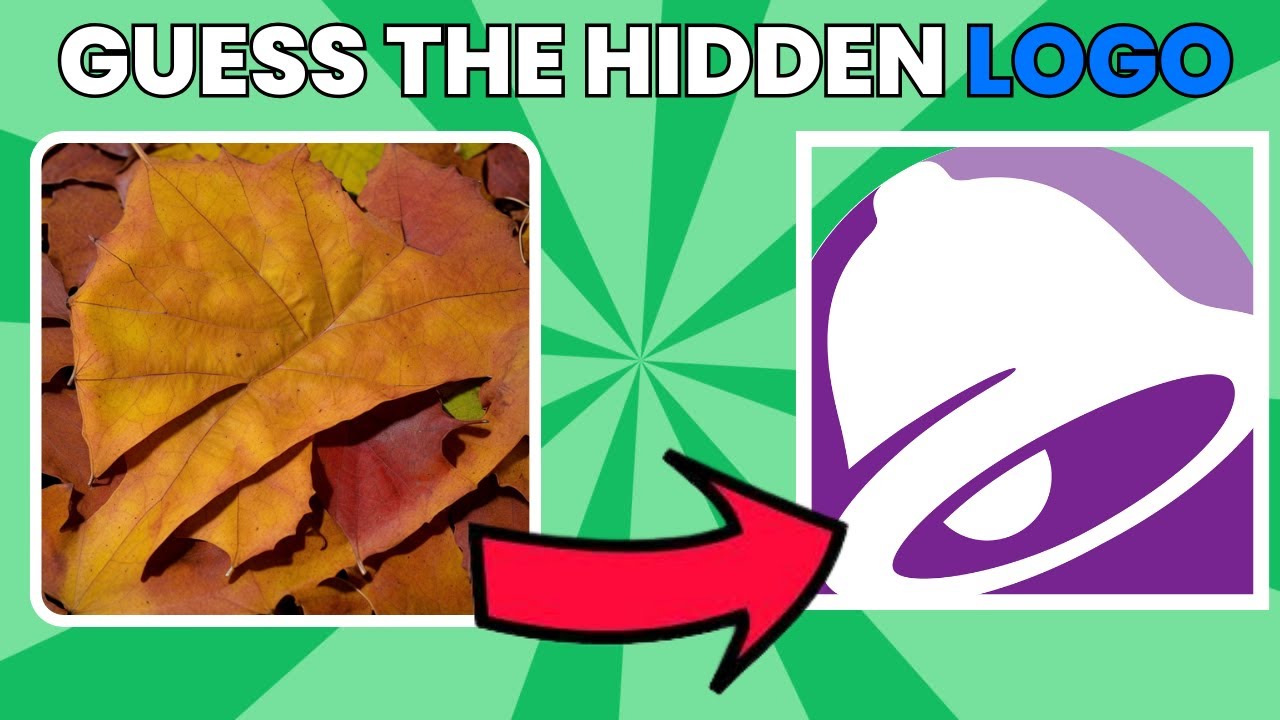 Guess the Hidden LOGO by ILLUSION Easy To Hard levels Quiz - YouTube