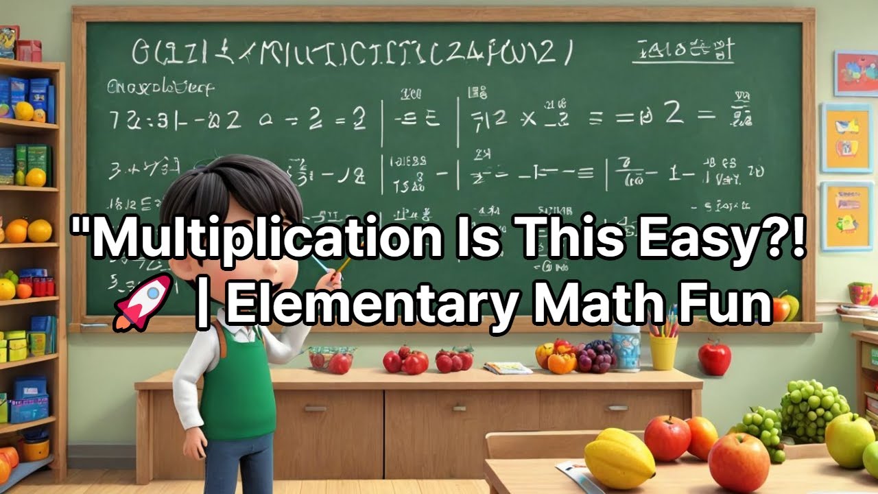 Multiplication Is This Easy?! | Elementary Math Fun - YouTube