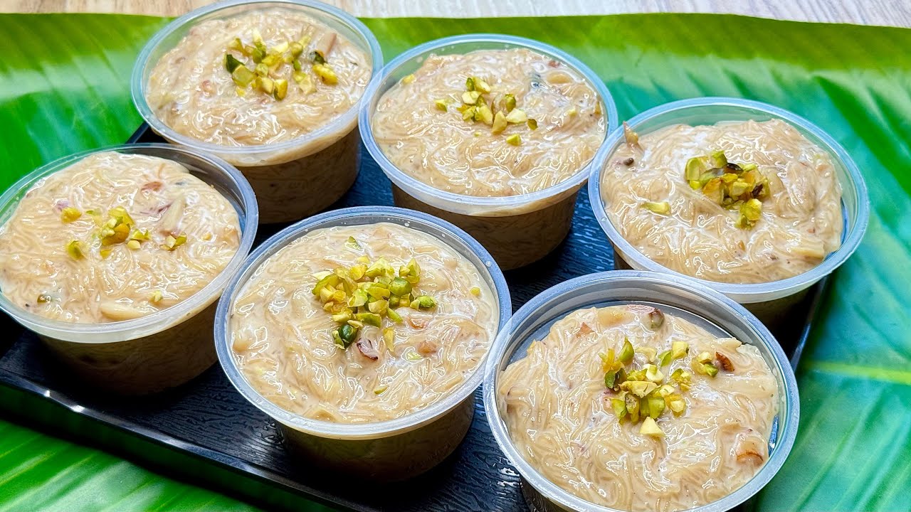 Eid Special Famous Sheer Khurma Recipe | Eid Dessert Recipe | Dudh ...