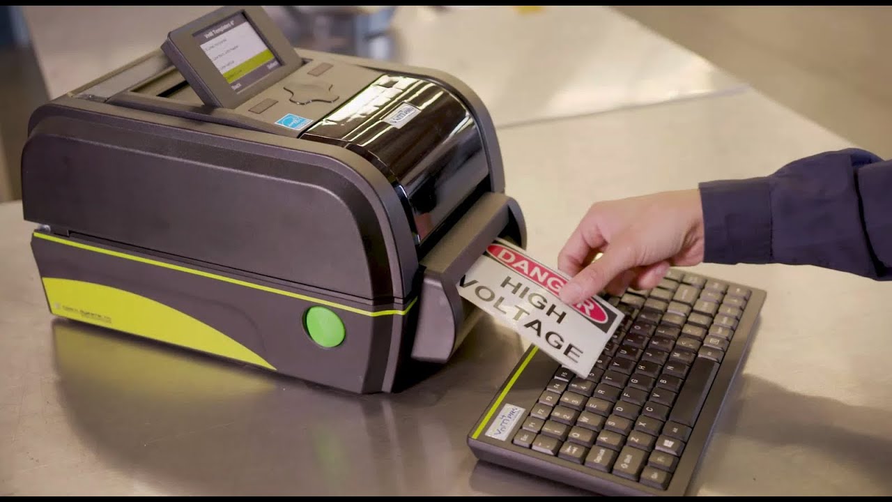 VnM4 Pro SignMaker Printer by Cobra Systems - YouTube