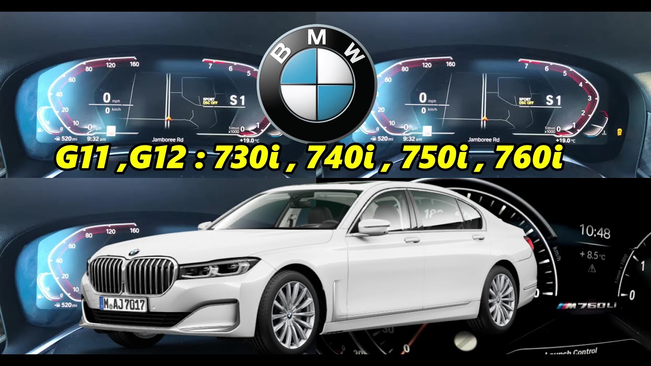 BMW G11/G12 Petrol Engine Showdown: Acceleration Battle (2015-Present ...