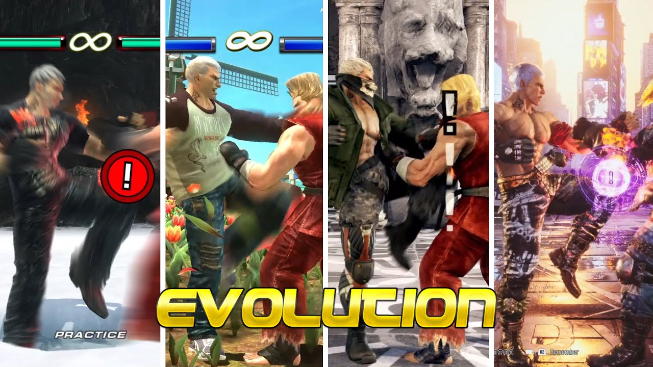 Evolution of Bryan Fury Taunt Jet Upper (Tekken 6 - Tekken 8) - YouTube