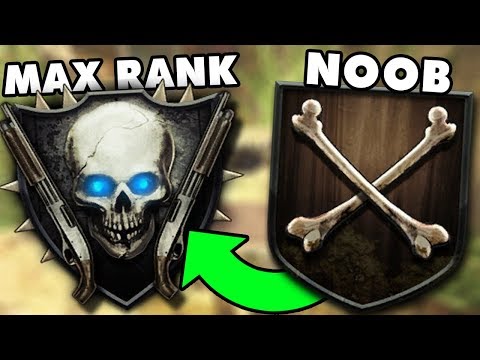 ROAD TO SHOTGUN RANK (MAX RANK) #2 Call of Duty Black Ops 2 Zombies ...