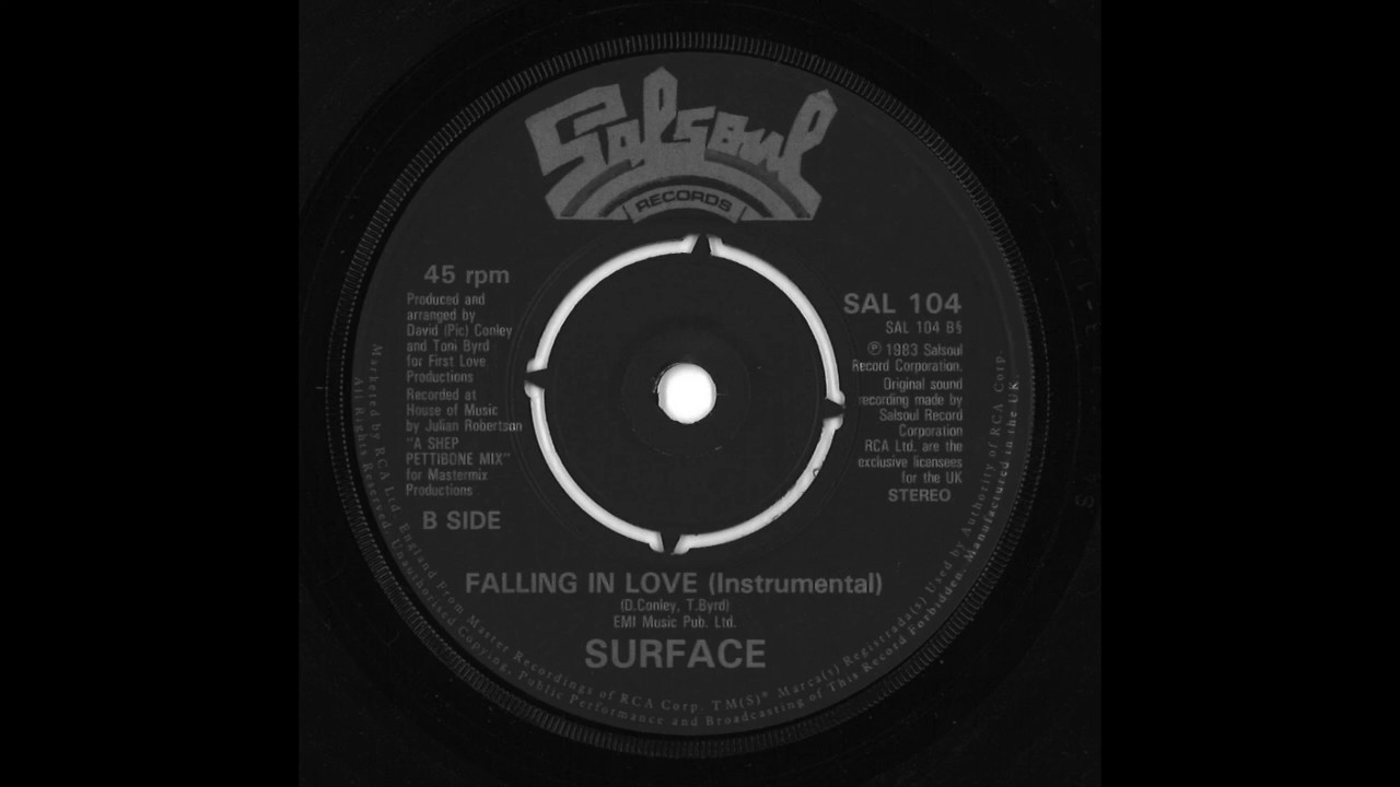Surface - Falling In Love (7" Instrumental Edit) 1983 - YouTube