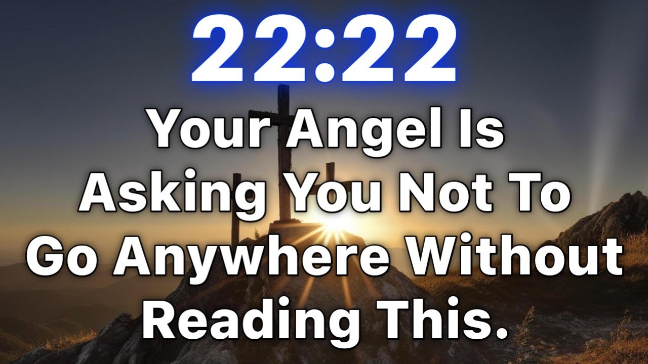 🔴Angel Says👉 Your Angel Is Asking You Not To Go Anywhere Without ...