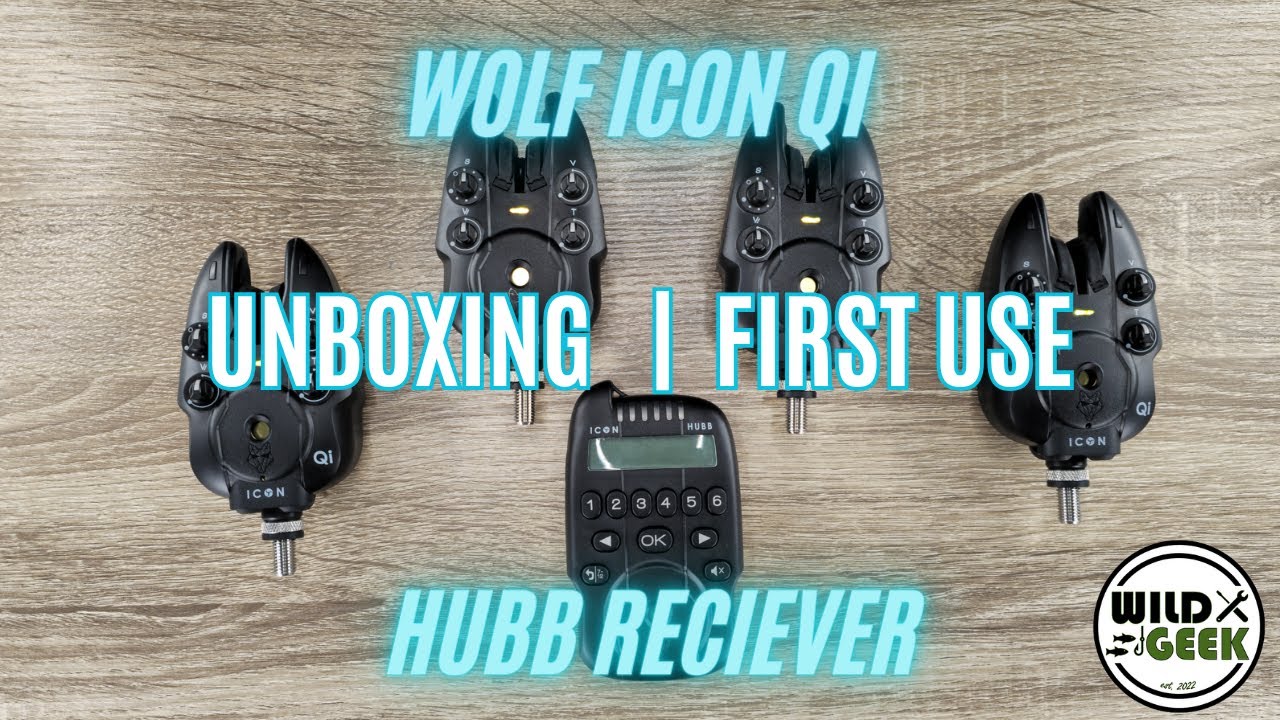 WOLF ICON QI + HUBB RECEIVER | Unboxing & Presentation | First use ...