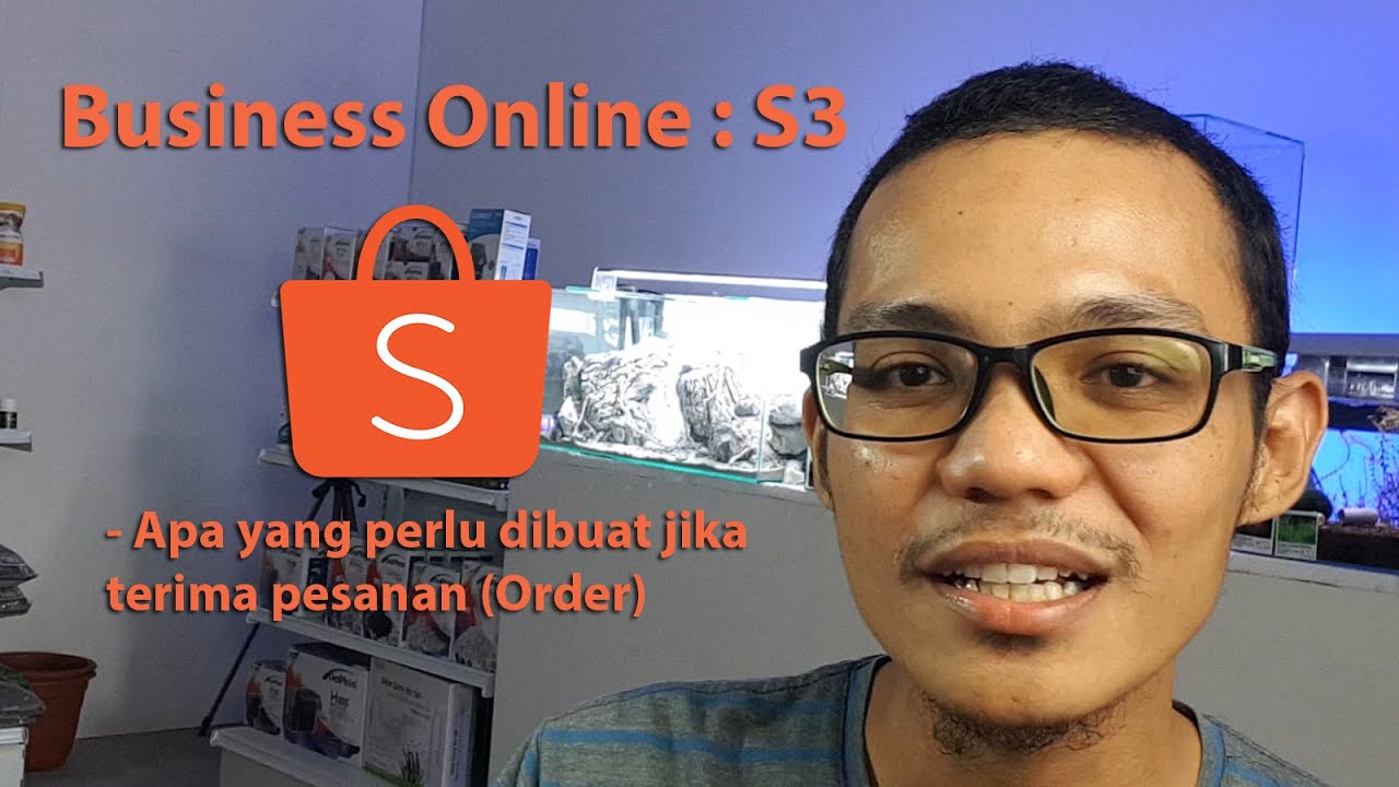 Receive Order from Shopee Business Online S3 - YouTube