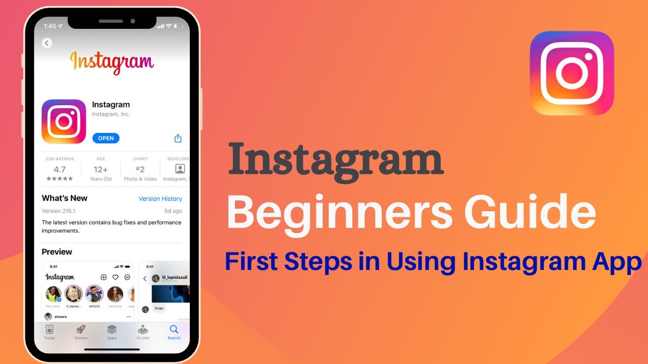 How to Use Instagram Beginners Guide - YouTube