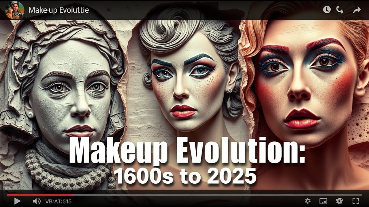 Beauty Reimagined: The Makeup Evolution (1900s - 2025) - YouTube