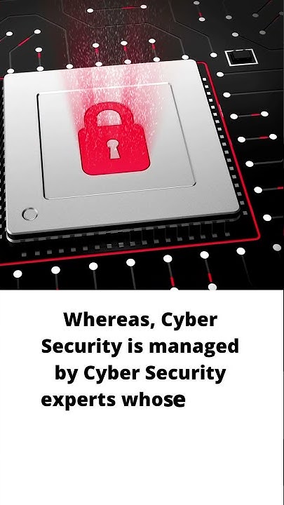 Difference Between Ethical Hacking VS Cyber Security #Shorts, - YouTube