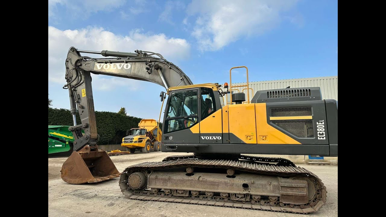 2015 Volvo EC380EL Excavator (4174/3) - YouTube