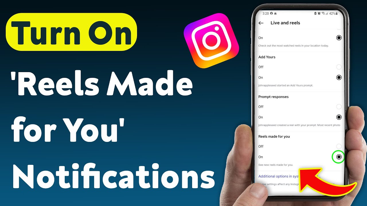 How to Turn On 'Reels Made for You' Notifications on Instagram (Updated ...