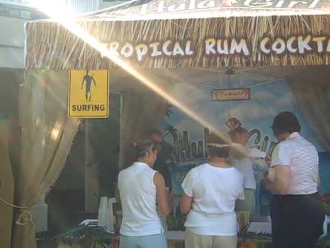 Hula Girl (cocktail) in action - YouTube