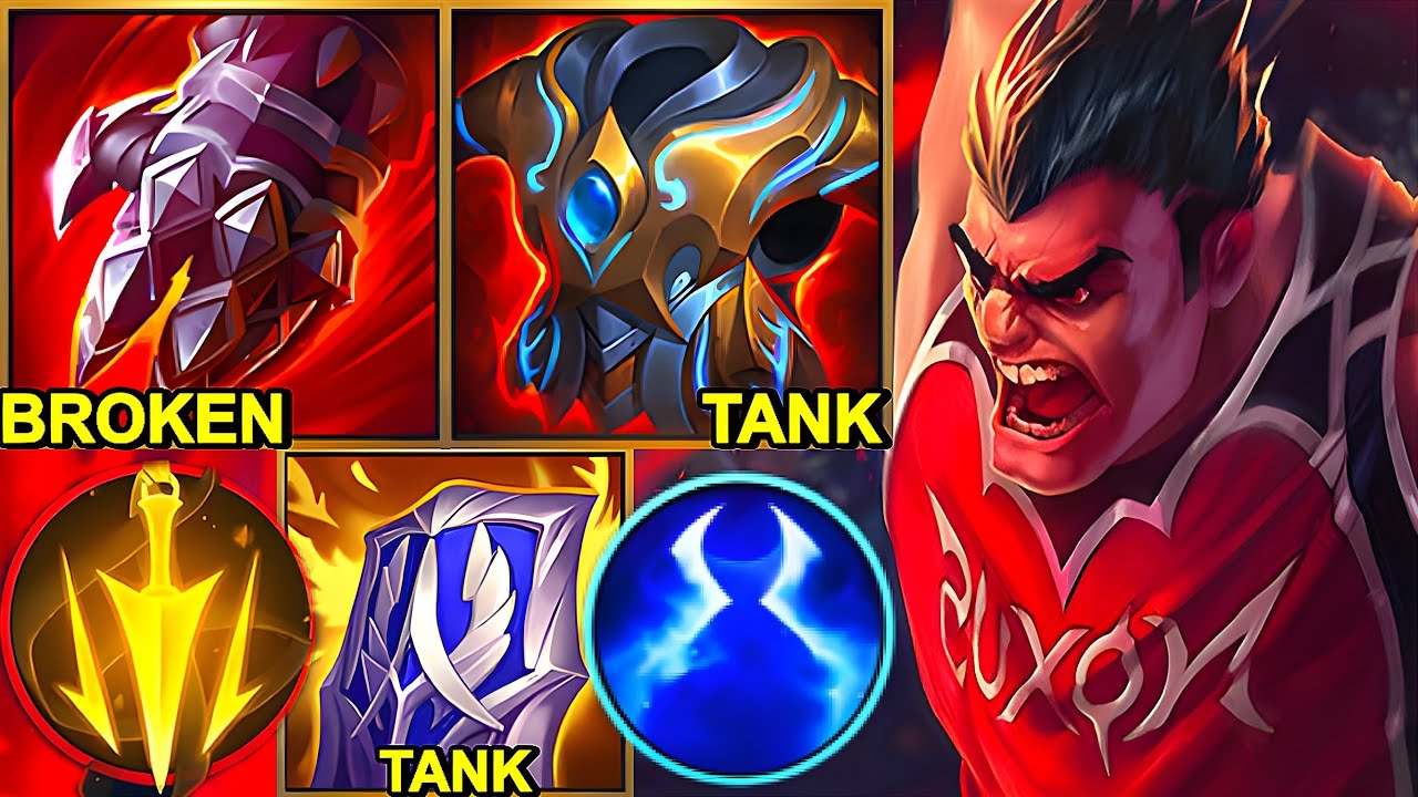 Wild Rift China Darius Top - Lethal Tempo & Nimbus Cloak Darius Build ...