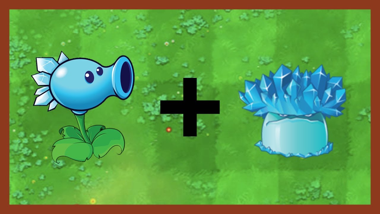 Plants vs Zombies MOD New Plant (Iceshooter) - YouTube
