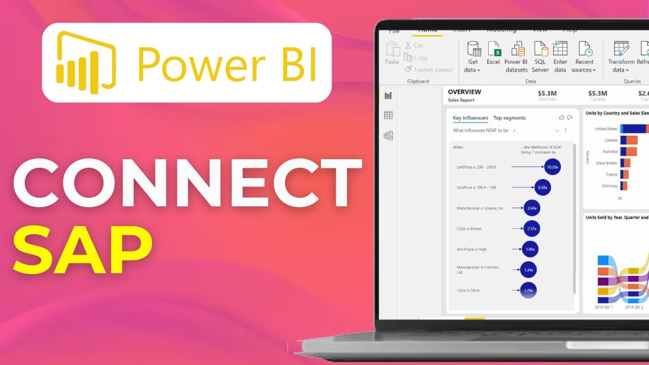 Connect SAP to Power BI Data Source Setup - YouTube