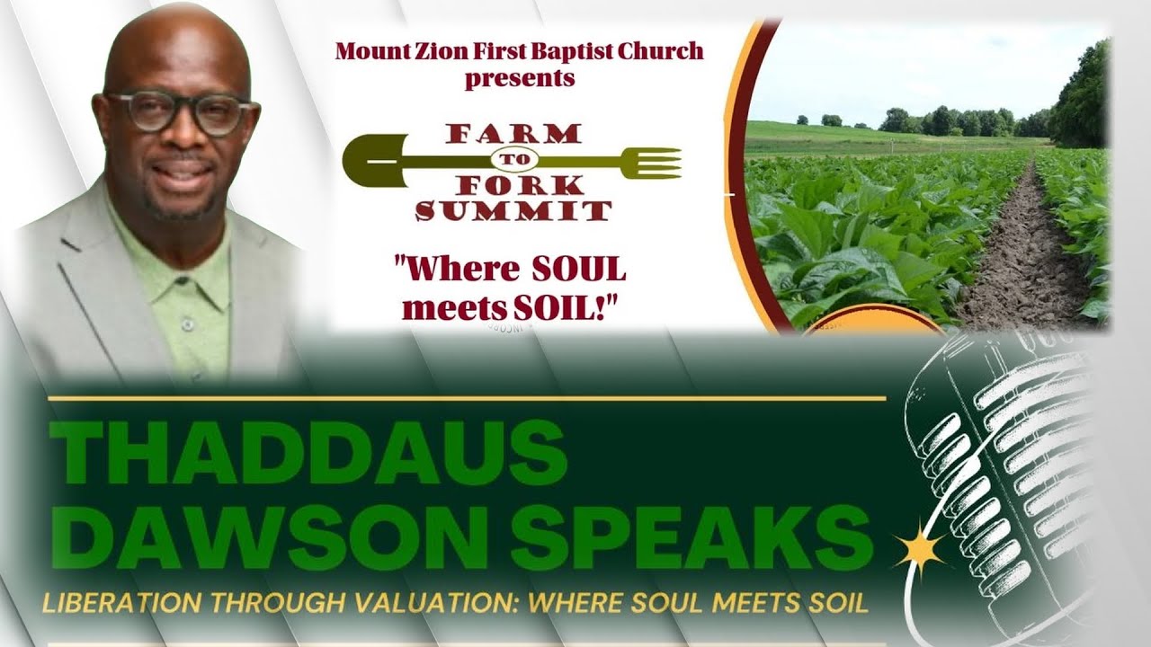 Farm to Fork Summit, Rocky Mount, N.C., with Paster Nehemiah Smith, Mt ...