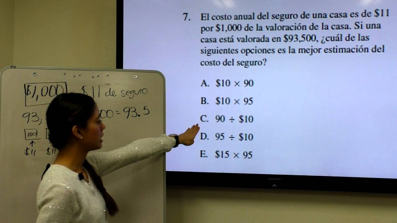 UNM HEP - Problema de Práctica de Matemáticas HiSET 7 (PPT3 - YouTube