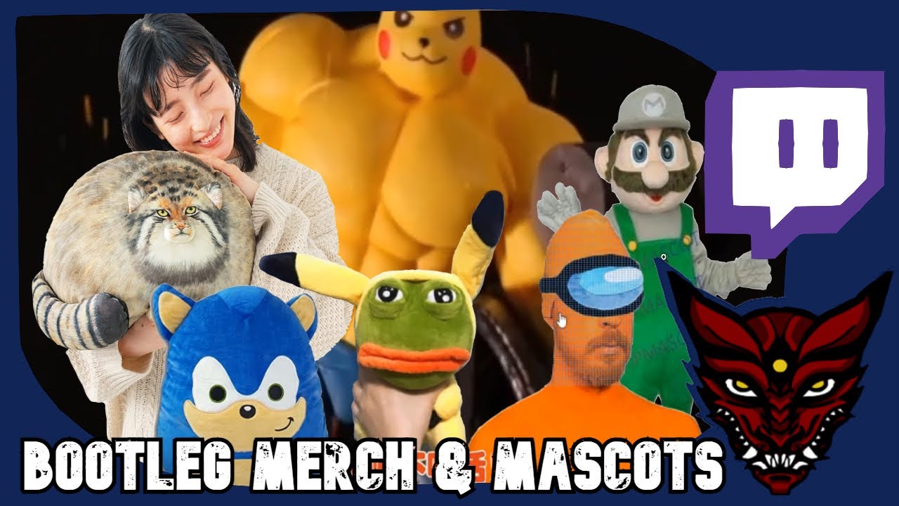 (Stream Highlights) Bootleg Merch & Mascots - YouTube