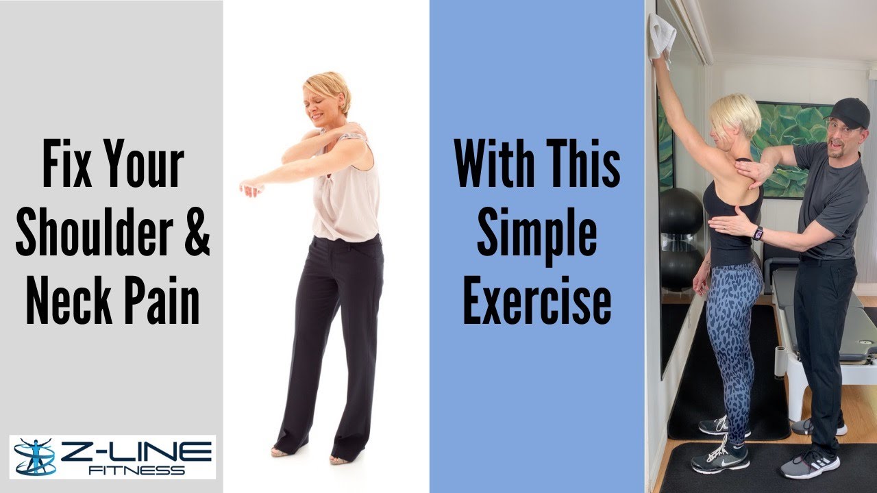 One exercise to change the way you use your shoulder - YouTube