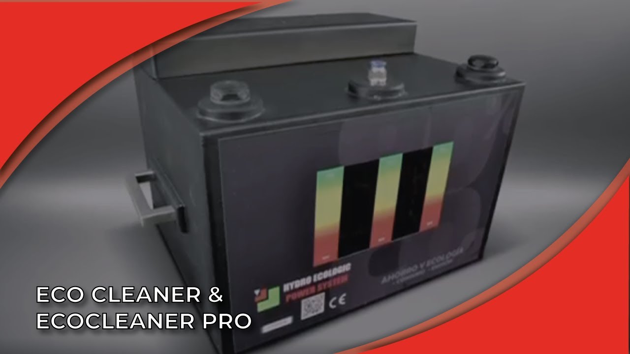 Hydro Ecologic Power System Ecoclaener y ecocleaner pro Italiano - YouTube