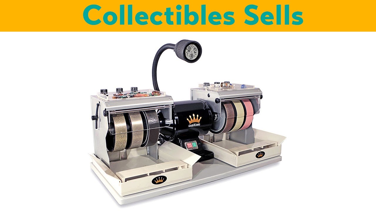 CabKing 6" Cabbing Machine | Lapidary Rock Grinder Polisher | Model ...