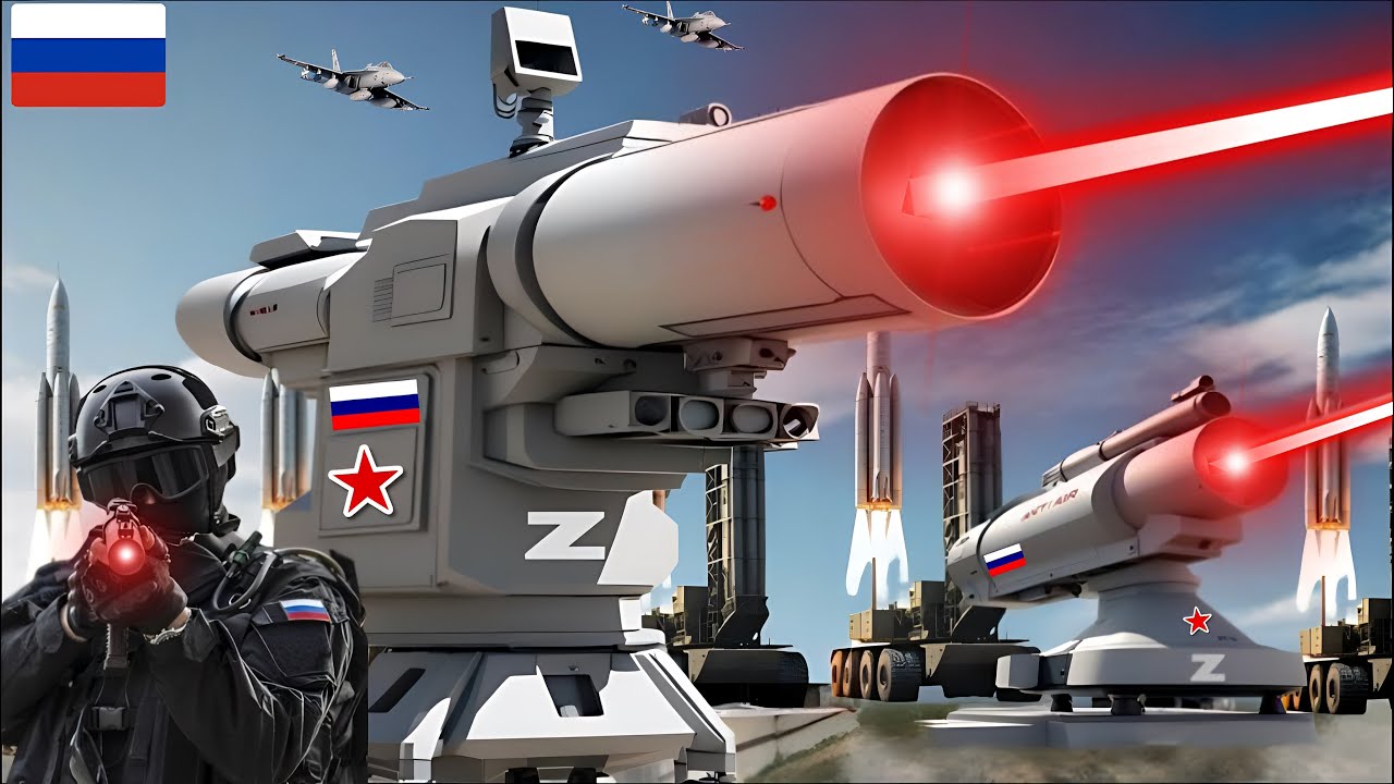10 minutes ago! Russian anti-air laser weapon shoots down 150 NATO ...