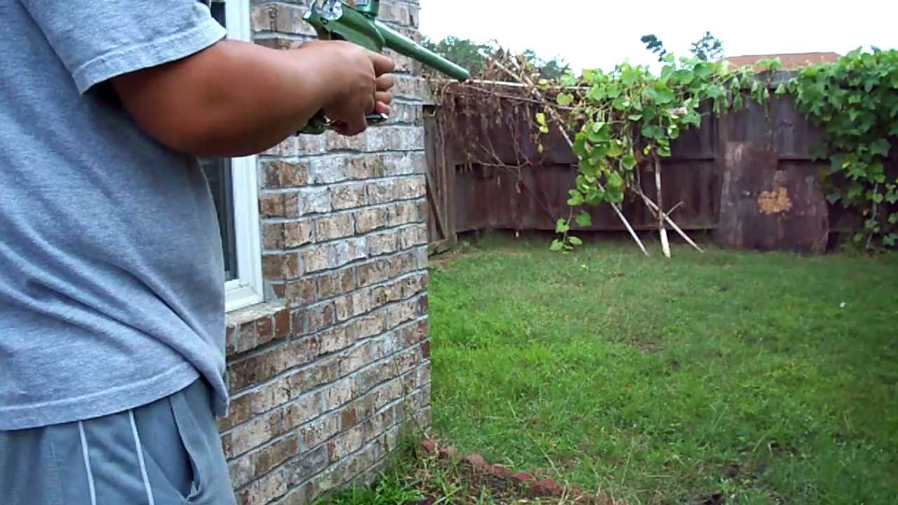 dangerous power G3 paintball gun shooting - YouTube