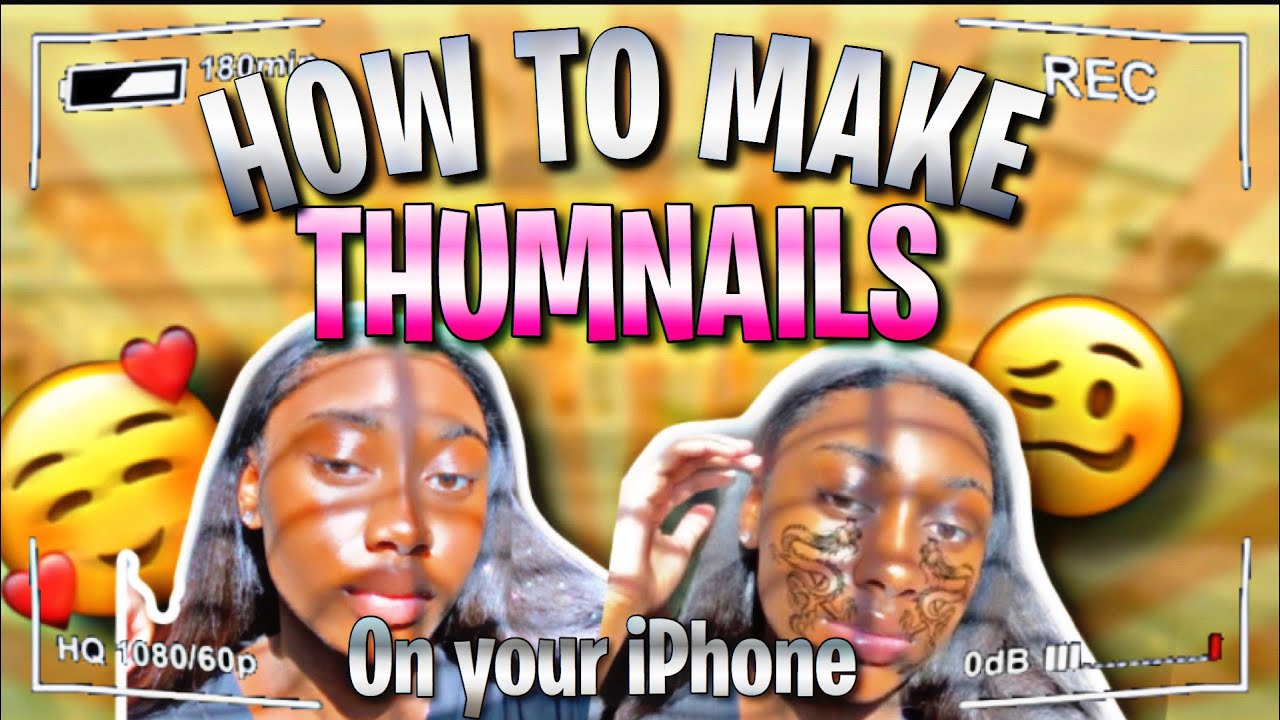 HOW TO MAKE THUMBNAILS LIKE DDG!! ( for free) - YouTube