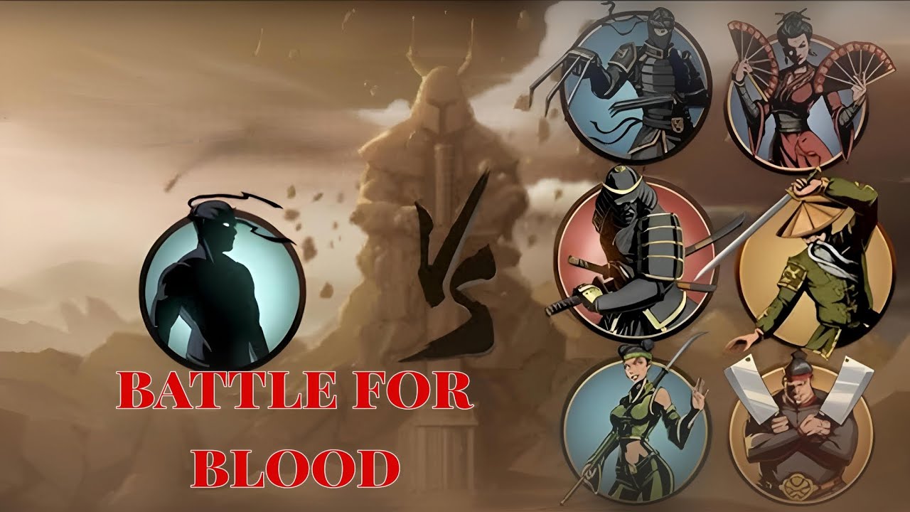 battle of gate one of the most epic battle in the shadow fight 2 ...