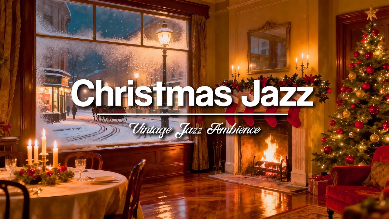 Vintage Christmas Jazz 🎅 Swing Big Band Vibes for Merry Celebration ...