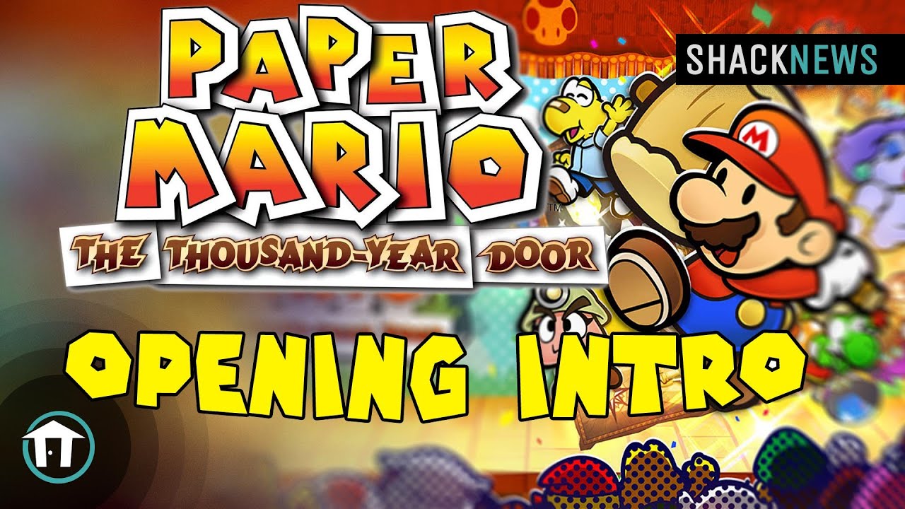Paper Mario: The Thousand Year Door - Opening Intro - YouTube