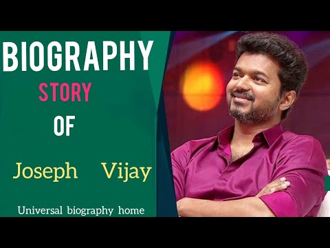 The Unforgettable Journey of Tamil Actor Joseph Vijay - A Universal ...