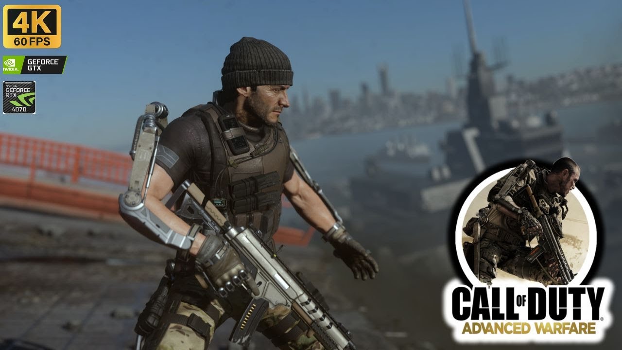 ABSOLUTELY AWSOME ULTRA Realistic Graphics [4K 60FPS ]Call of Duty Advanced Warfare Gameplay ...