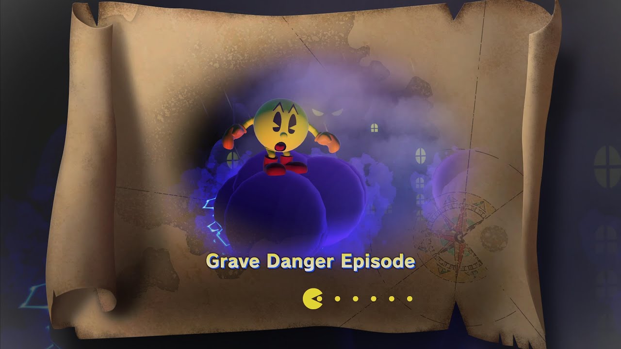 PAC-MAN WORLD RE-PAC | Walkthrough Playthrough Grave Danger Episode ...
