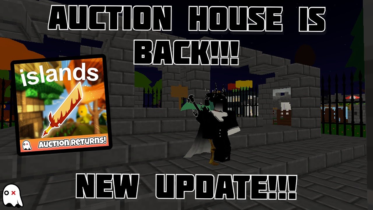 New **AUCTION** House Update | Roblox Islands! - YouTube