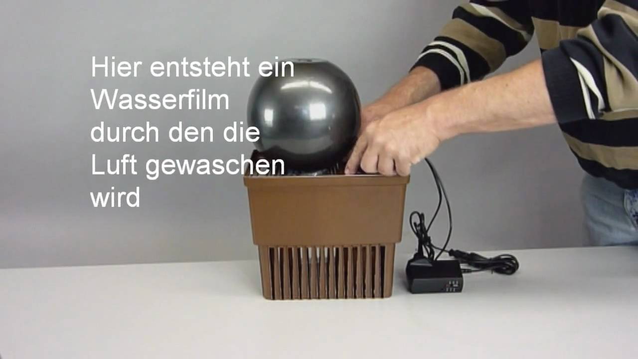 Gesunde Luft mit FineAir - belebt Pflanzen, wäscht die Luft (NEU) - YouTube