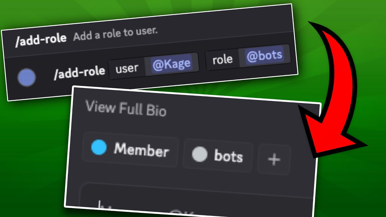 How to make Discord "Add Role" Command with Inventor.gg - YouTube