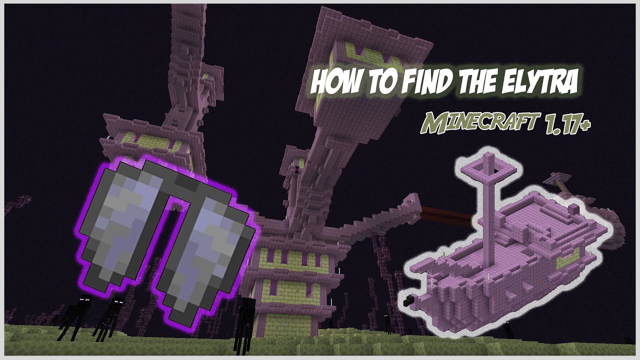 How to find Elytra in Minecraft (1.17+) - YouTube