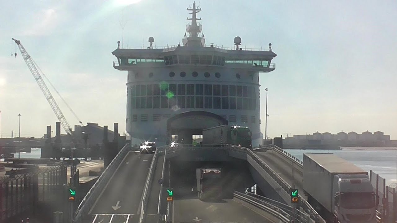 DFDS - Dunkerque Seaways - Dunkirk to Dover - YouTube