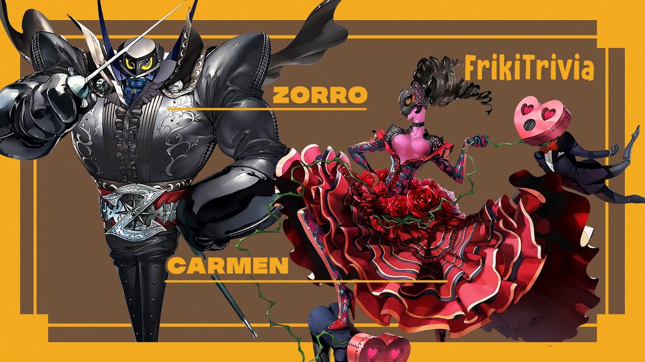 Quienes son Zorro y Carmen, los personas de Morgana y Ann en Persona 5 ...