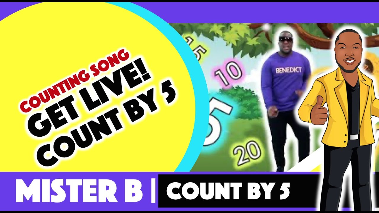 Count by 5’s | Skip counting | Count to 100 | Counting by 5 song ...
