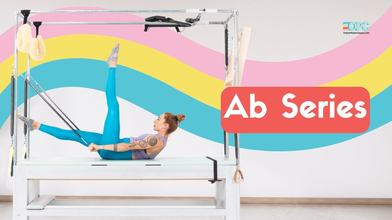 Ab Series with Roll Back Bar on the Cadillac or Tower | Online Pilates ...