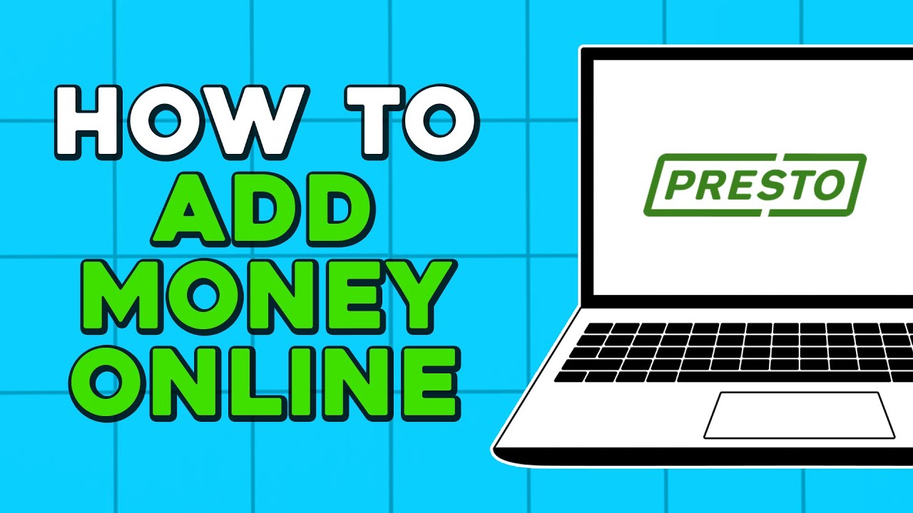 How To Add Money to Presto Card Online (Quick Tutorial) - YouTube