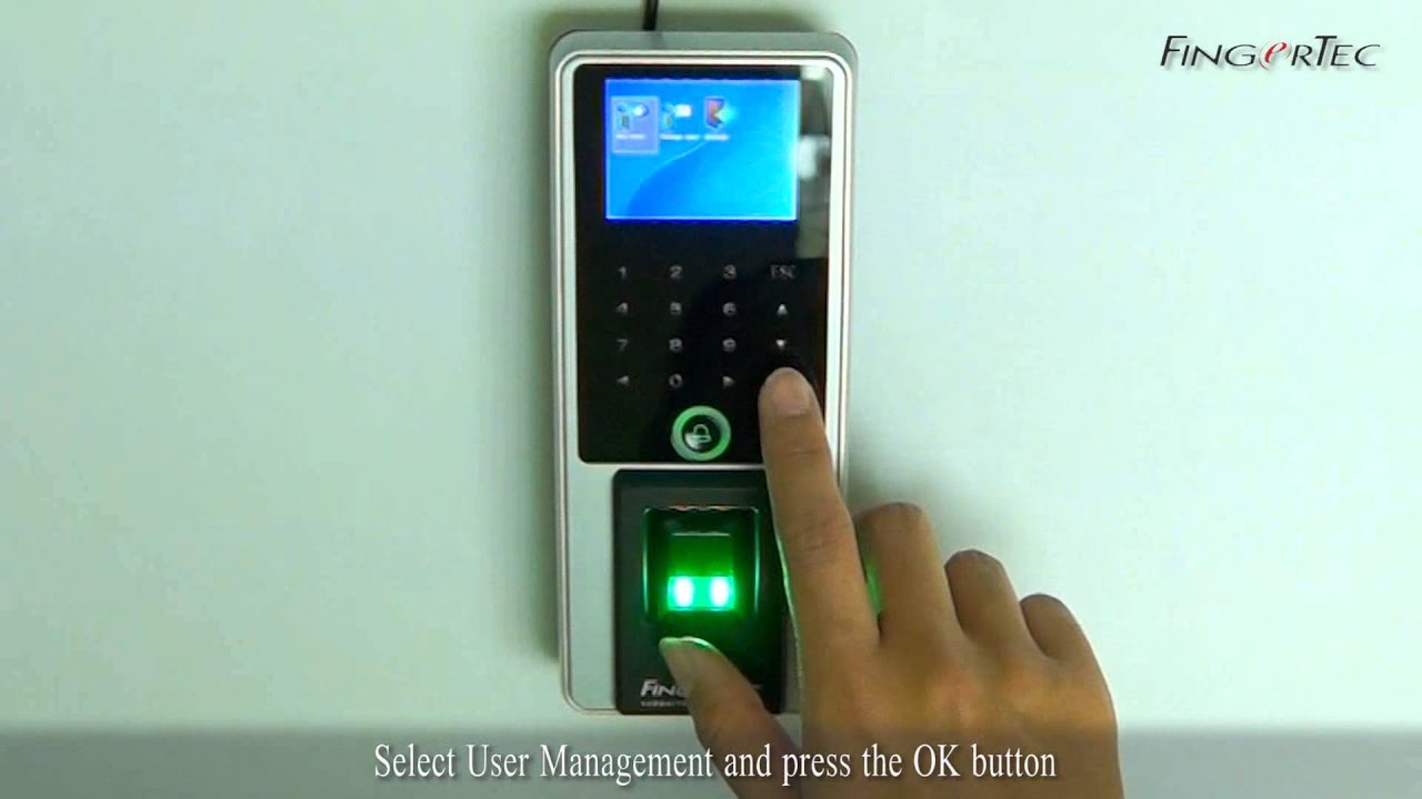 R3 - Fingerprint Enrollment - YouTube